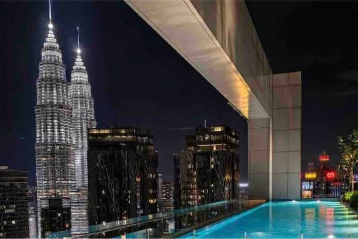 Le Luxe De Kl:2br W Bath Tub 10 Min Walk To Klcc - Territoire fédéral de Kuala Lumpur