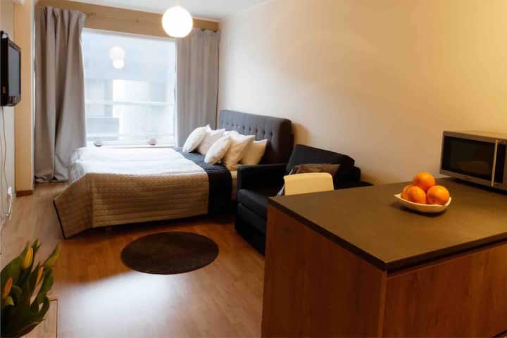 Modernstudio! Harbour 5min! View! Higher Floor - Tallin