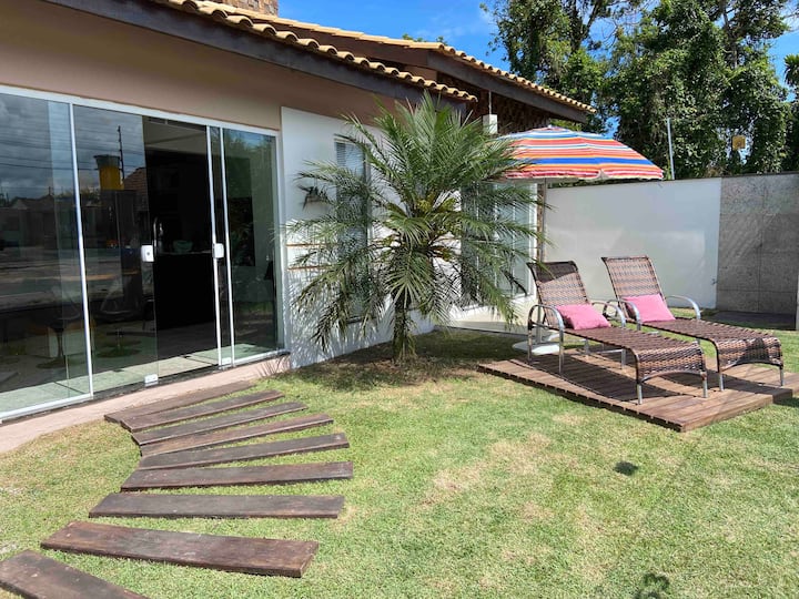 Casa Nova Com 4qts, Wifi E A/c A 5min Da Praia! - Itapoá