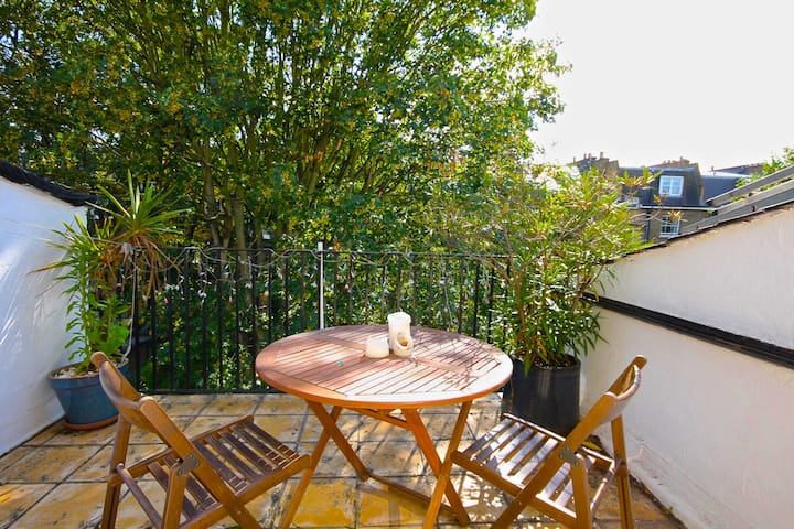 Great Sunny Flat In Fab Part Of London-roofterrace - Londra