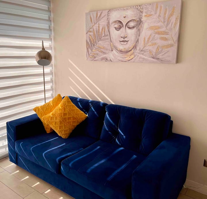 Departamento A Pasos Del Metro, Con A/c Y Wifi - Santiago