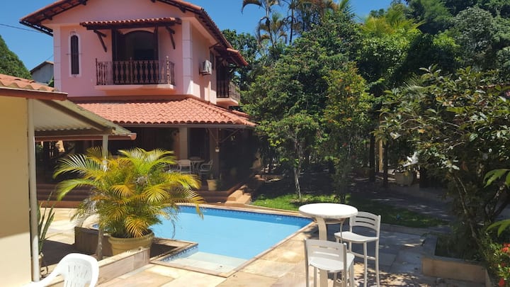 Casa Entre O Mar / Montanha P/curtir A Costa Verde - Mangaratiba