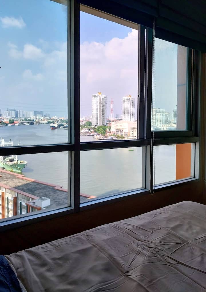 Riverview Condo Near Icon Siam, Hi Speed Internet. - Bangkok
