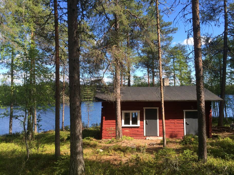 Lakeside cottage with a sauna - Cabins for Rent in Kuusamo, Finland