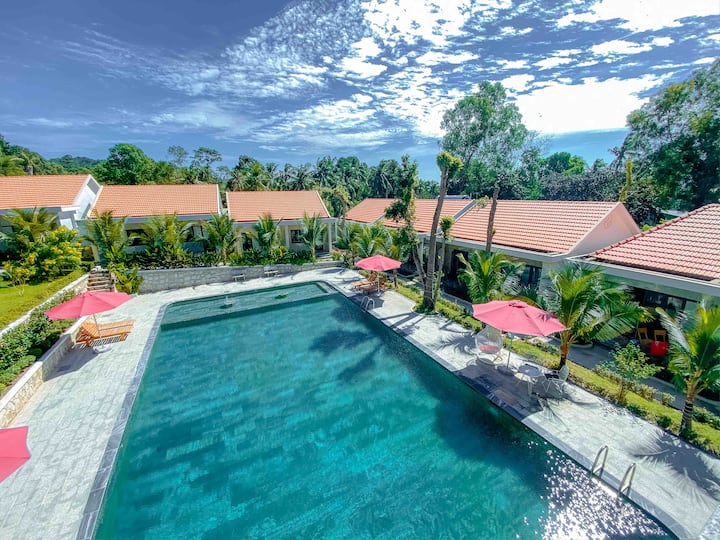 Phu My Hung Bungalow -Upstair Room For Two Adults - Phú Quốc