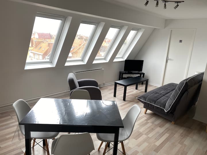 Appartement Lumineux 300m Plage Avec Boîte à Livre - Dunkirk