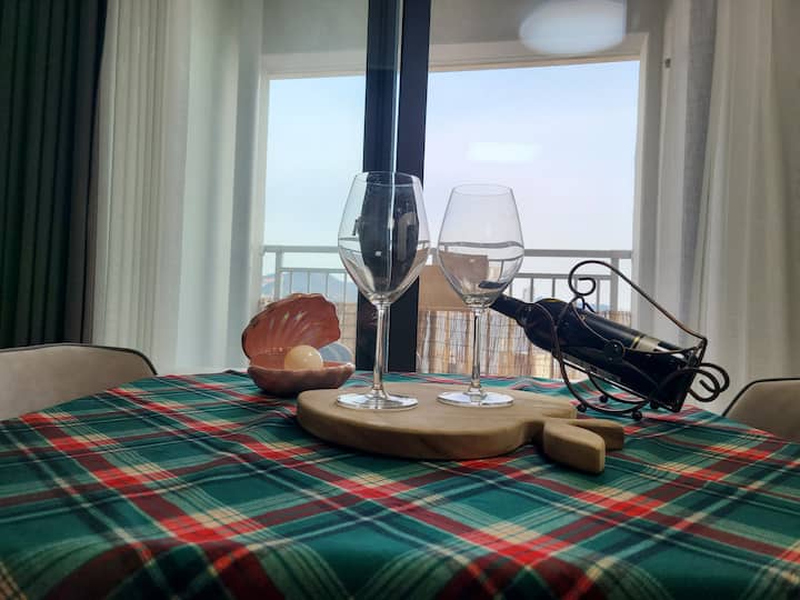 숲공~ 신축 11f오션뷰 무료주차 롯데몰 여수게장5분 낭만포차  이순신광장 연박장박할인 - Yeosu-si