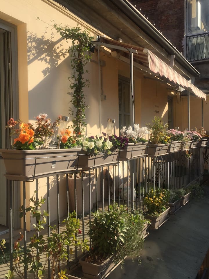 Luminoso E Accogliente Appartamento, San Salvario - Turín