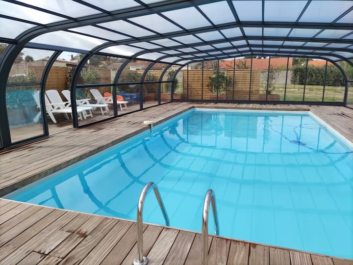 Maison Avec éTang Et Piscine à 10 Min Des Plages - Vendée
