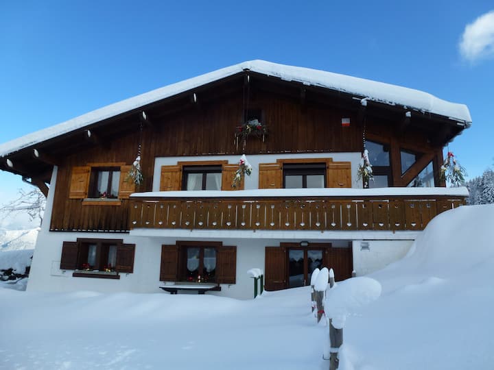 Appartement - Skis Aux Pieds, Calme, Jardin - Haute-Savoie