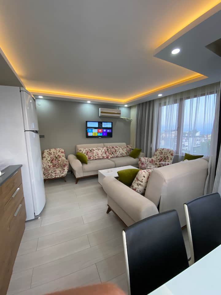 Akçay Da Full Eşyalı Klima Wifi - Akçay