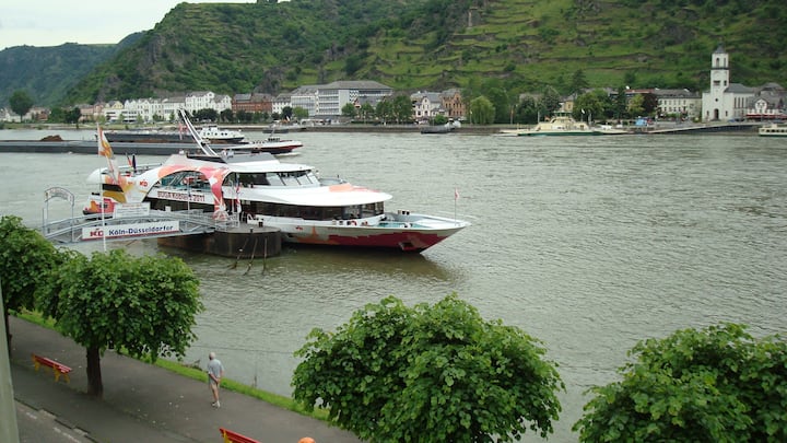 Vacation Apartment 2 With Rhine View, 2 People 50€ - Kaub