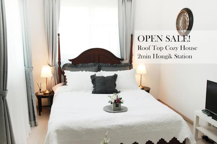 홍대2분거리/초특가sale/단기임대/이쁘고 운치있는 옥탑방/ - South Korea