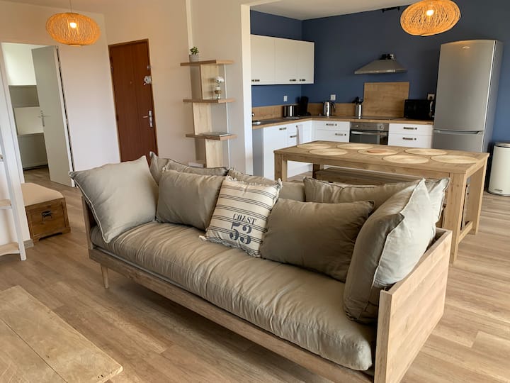 Grand Appartement De Qualité 4 éToiles Face Mer - Plage de Bormes-les-Mimosas