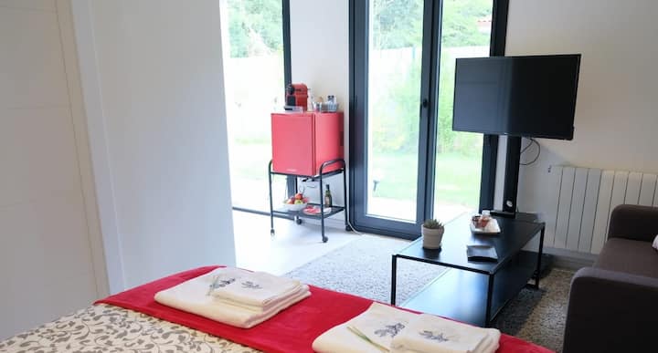 Estudio Con Baño En Chalet. Entrada Independiente. - Basque Country