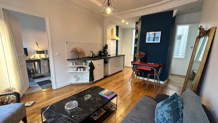 Chambre Leila  (Coloc 55 M ²) - Paris