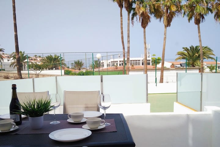 Ocean View, 2 Terraces, 1 Bedroom Apartment, Wifi. - Adeje