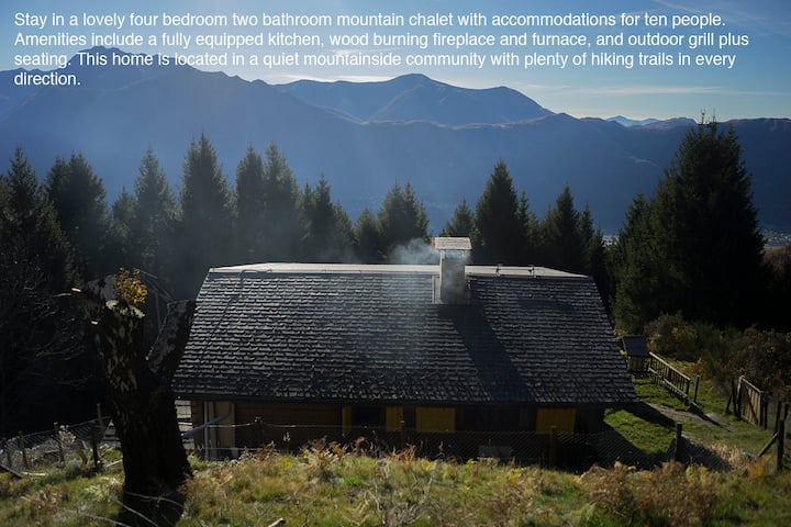 Beautiful Swiss Mountain Chalet - Bellinzone