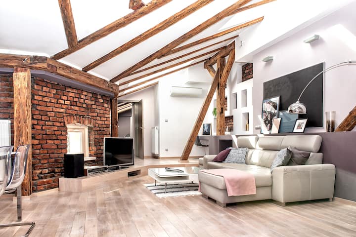 Top Floor, Modern And Comfy Loft From Superhost! - Krakow