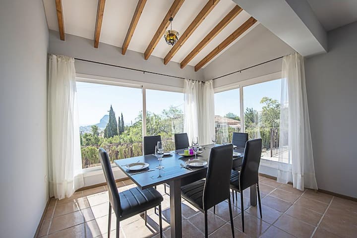 Chalet Puerto Roca, Piscina Privada. Playa/montaña - Altea
