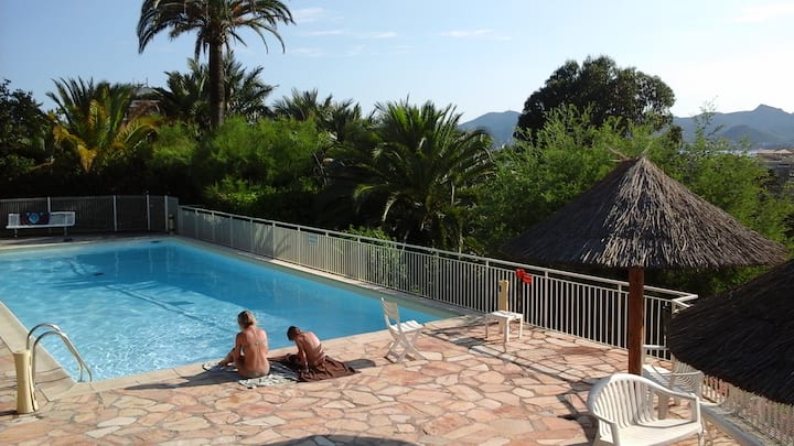 Vue Panoramique Plage à 400m Piscine Parking - Cannes