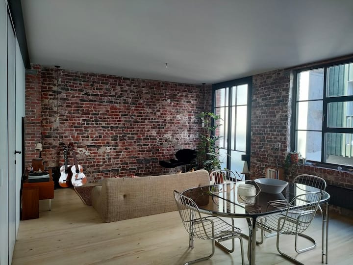 Superbe Appartement Dans Ancien Atelier - Brüssel, Belgien