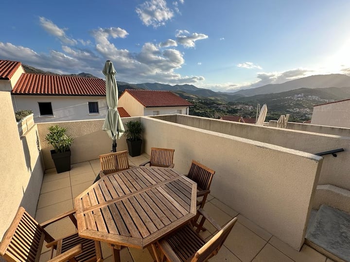 Maison 80 M2, 3 Ch. Banyuls, 2 Sdb, Vue Alberes - Banyuls-sur-Mer