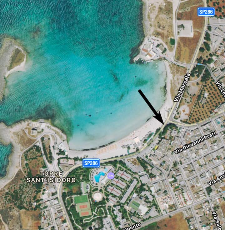 Appartamento Primo Piano Con Giardino Sul Mare - Leverano