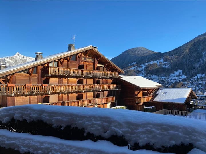 Studio Cosy Près Des Pistes | Piscine | Terrasse! - Servoz