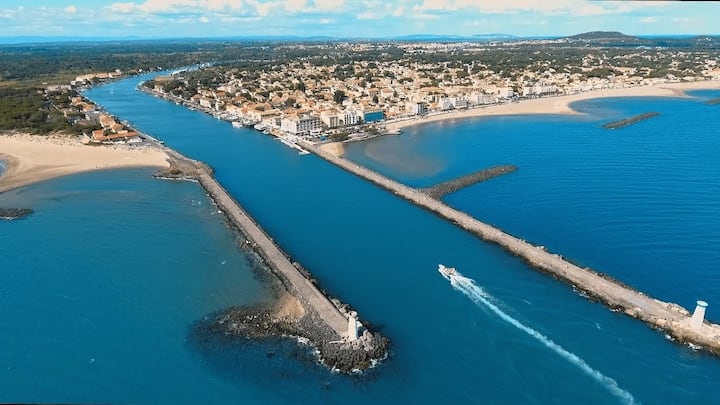 Maison Individuelle Près De La Mer Le Grau D Agde. - Bessan