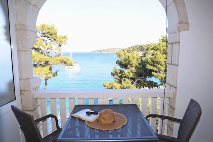 Orange Apartman With The View And Parking - 科爾丘拉島