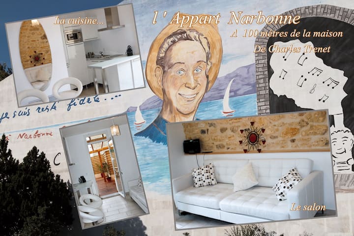 Appartement Grande Terrasse Rez-de-chausée - Narbonne