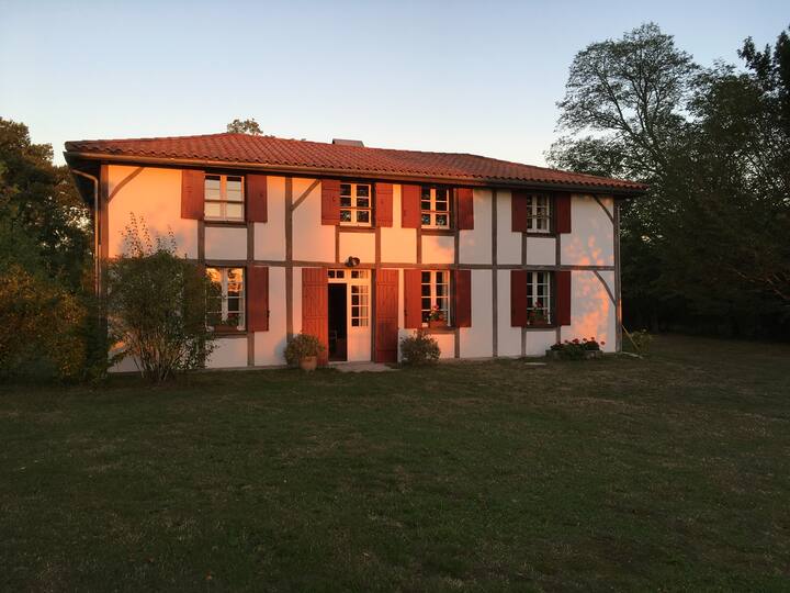 Maison Restaurée, Au Grand Calme, 10 Pers, Piscine - Labouheyre