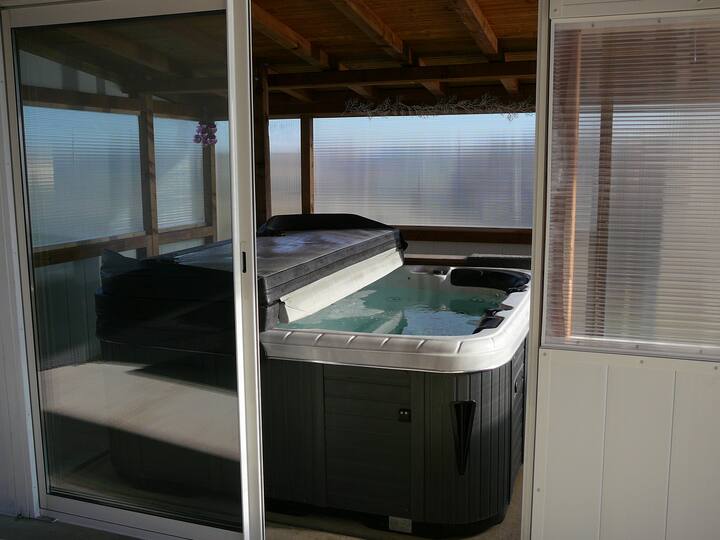 Gers Maison Gite Avec  Cabane Spa Jacuzzi - Gers