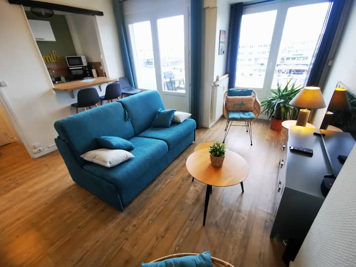 Appartement Cosy Et Lumineux - ibis Styles Calais Centre