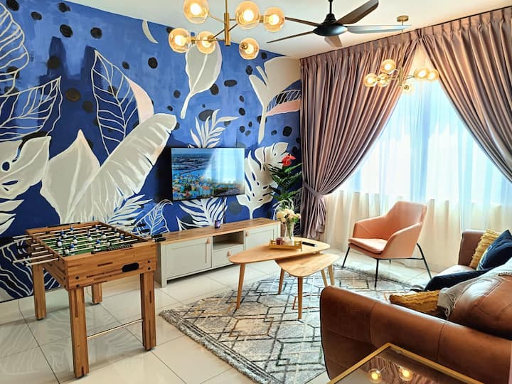 4br Trendy Kl Insta-worthy Near Mrt @De' Skyresort - 쿠알라룸푸르
