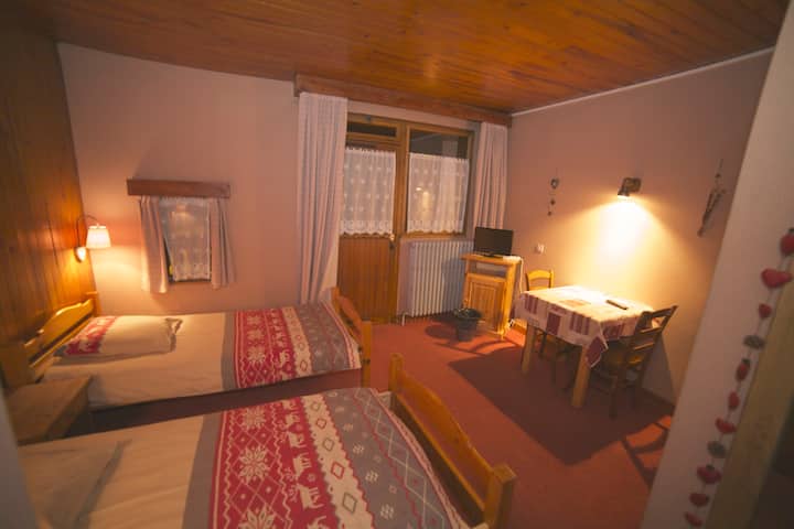 Chambre Double Les Roseaux B&b - Bonneval-sur-Arc