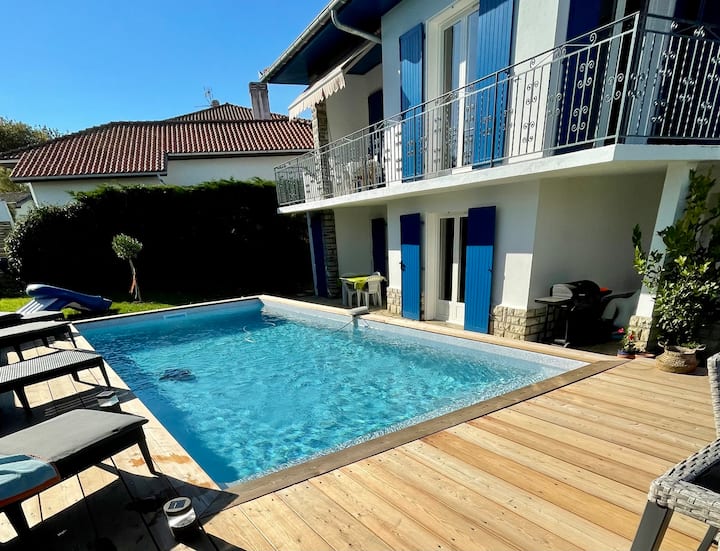 T3 Proche De La Plage Avec Piscine Et Au Calme - Bidart