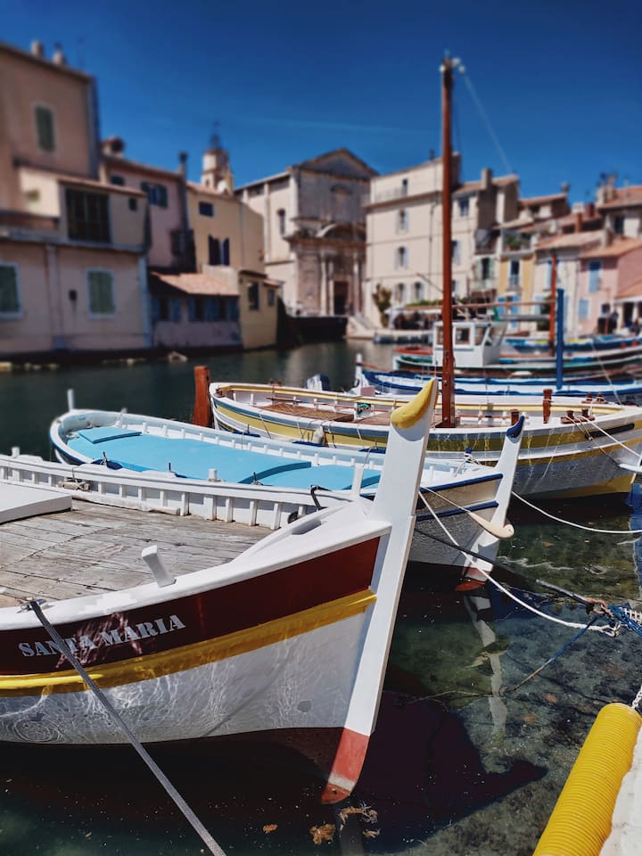 Duplex Climatisé Au Cœur De L'ile - Martigues