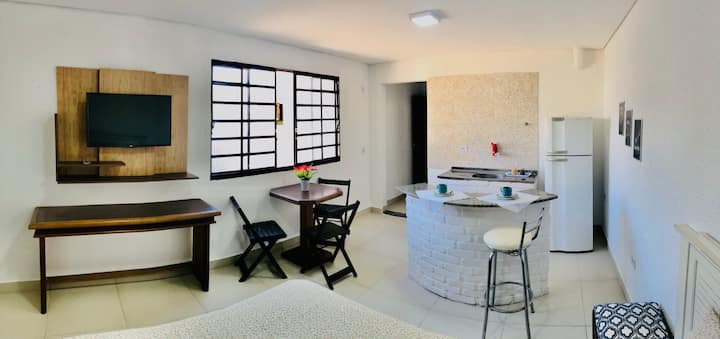 Lindo Estúdio Mobiliado Nas Cataratas C Garagem - Foz do Iguaçu