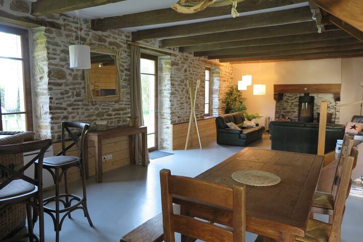 Maison Bretonne Au Calme à 1.5km Des Plages - Moëlan-sur-Mer