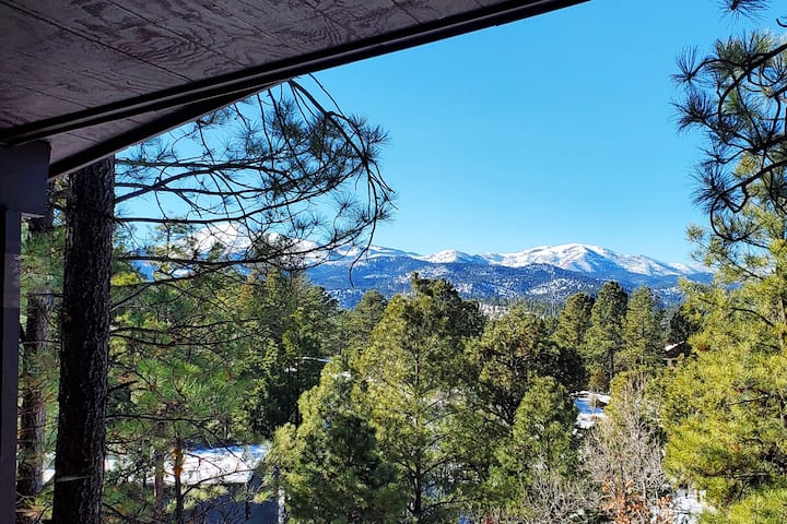 Midtown Chalet W/sierra Blanca Views, 4br Cabin. - Ruidoso, NM