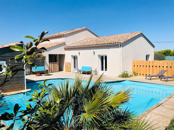 Gîte Moderne 10/12 Pers Piscine Lot Et Garonne - Département Lot-et-Garonne