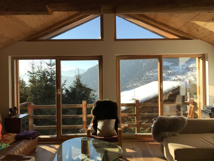 Chalet Loft à 2 Minutes De Médran - Verbier