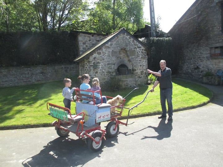 Gite  3ch 2sdb 6/8pers Ferme Bleu Blanc Coeur - Ille-et-Vilaine