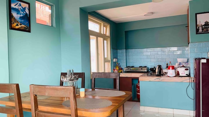 Twin Bed Vacation Rental Room With Shared Kitchen - Kathmandu