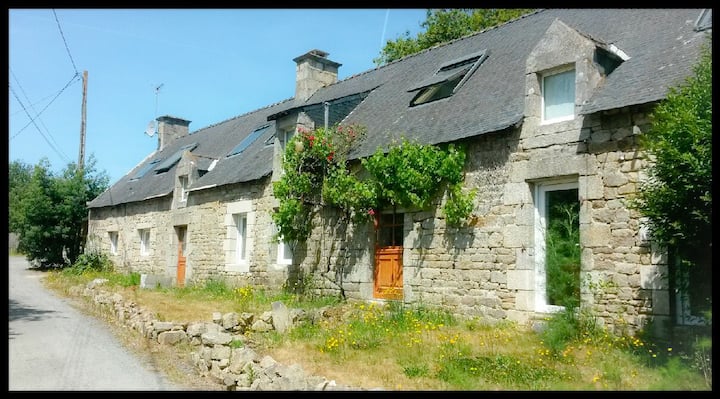 Grande Longère Et Piscine Près Des Plages De Surf. - Morbihan