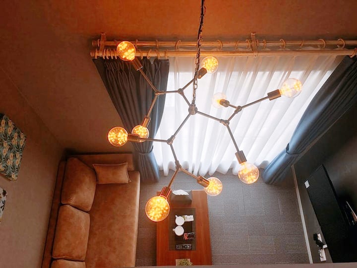 쵸코하우스7인실/2시입실/복층다락방/바베큐/신축비대면체크인/독립공간/취사도구/인천공항15분 - 서산시