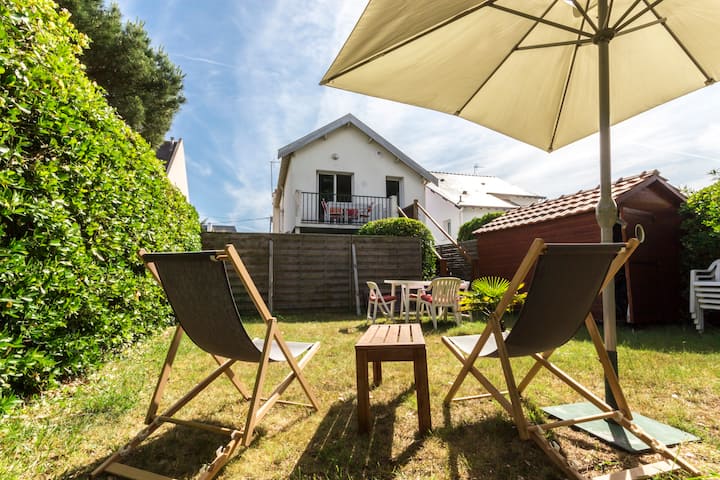 Appartement 3 Pièces, Jardin Privé, Plage à 150m - Loire-Atlantique