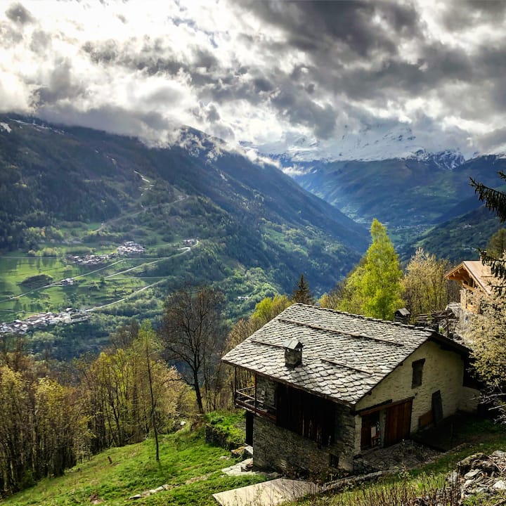 Chalet Avec Vue Sur Le Massif De La Vanoise - La Thuile